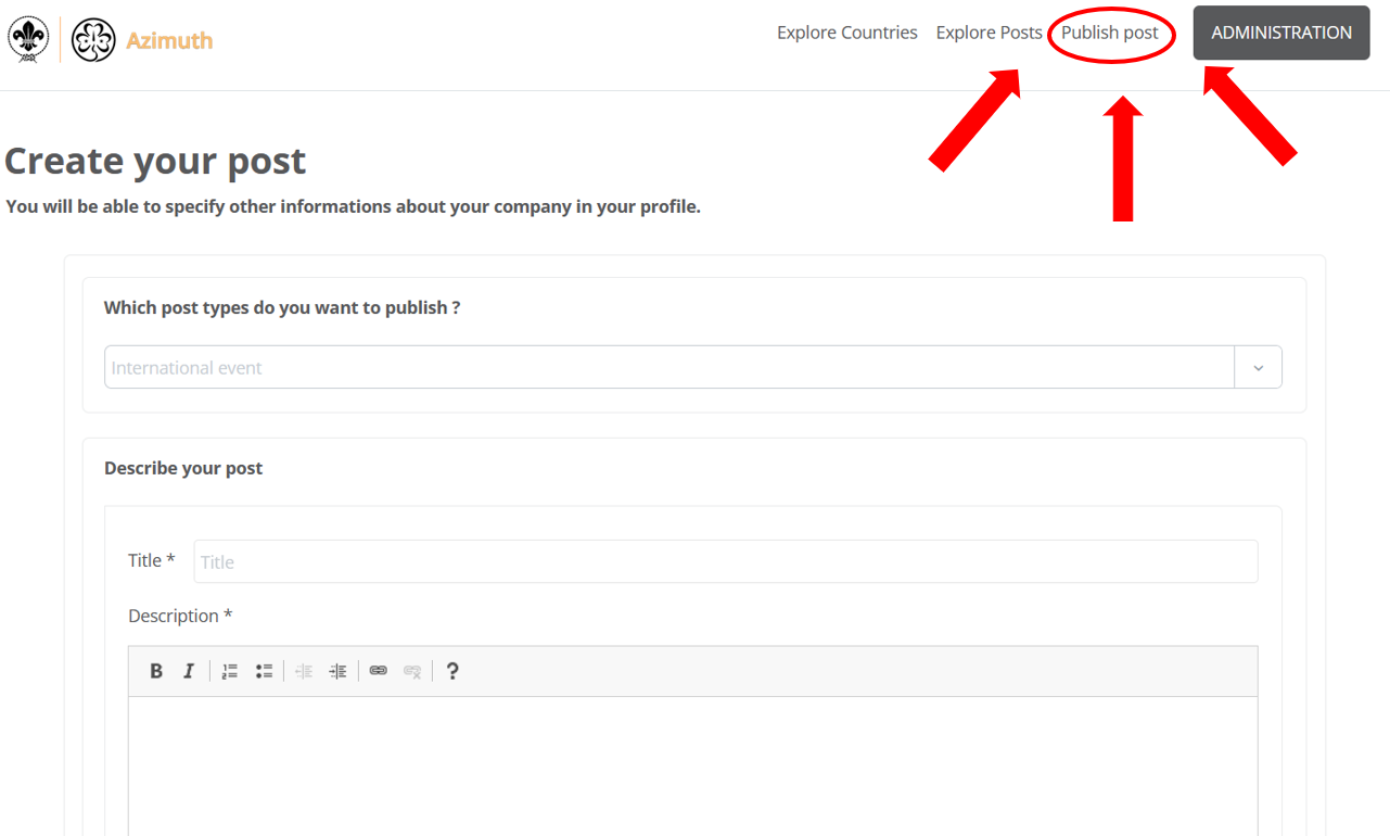 Azimuth, la plateforme d’échange en ligne entre guides, scouts ...