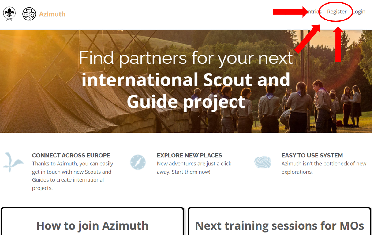Azimuth, la plateforme d’échange en ligne entre guides, scouts ...